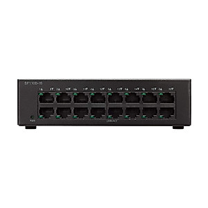 Cisco SF110D-16 16-Port 10/100 Desktop Switch