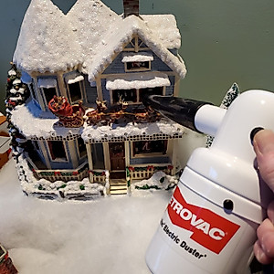 Bonus - Includes 3 Extra Filters - Metro DataVac Electric Duster - 500-Watt Motor - Model ED500P Computer - Electronics Duster- Made In The USA