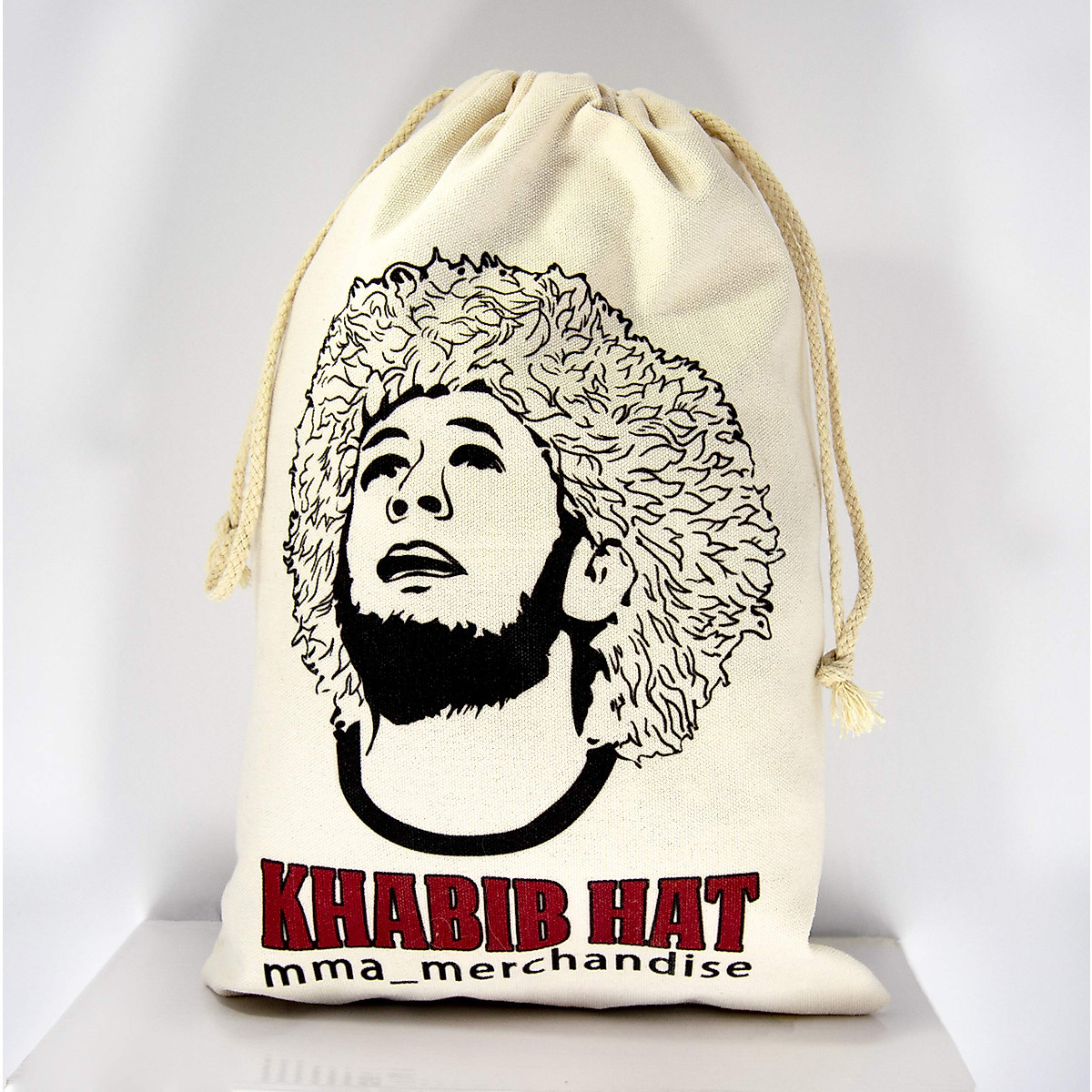 mma_merchandise Khabib Nurmagomedov Sheepskin Hat Dagestan Russian Papakha for Men & Women - One Size Fits All