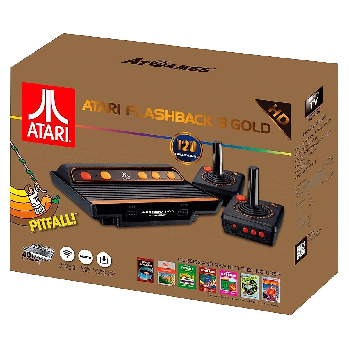 Atari 40Th Anniversary Flashback 8 Gold Deluxe HD