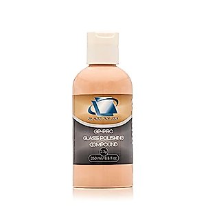 Glass Polish 14055 GP-PRO Glass Polishing Compound, Professional Glass Polishing Solution, Glass Polish 8.4oz
