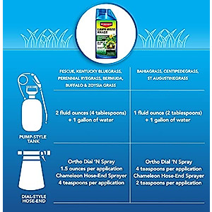 BioAdvanced Lawn Weed Killer, Concentrate, 32 oz