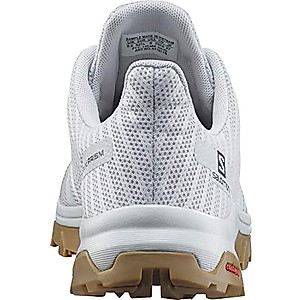 Salomon Outbound Prism Hiking Shoes for Men, Lunar Rock/Lunar Rock/Gum1a, 10