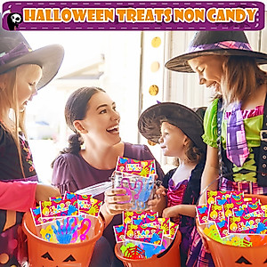 Kannove Halloween Treats Non Candy Goodie Bag Stuffer Fillers for Kids 48 PCS,Bulk Halloween Sticky Hands Toys for Toddlers,Birthday Pinata Party Favors Supplies,Classroom Gifts Prizes for Boys Girls