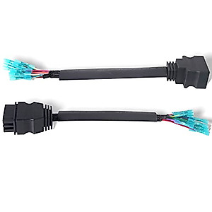 Aumtoni Snow Plow Wiring Harness Repair Kit 2 Pack for Boss Snowplow Blade, 13-Pin Plow & Vehicle Side Repair Harness, Replace# MSC04753, MSC04754