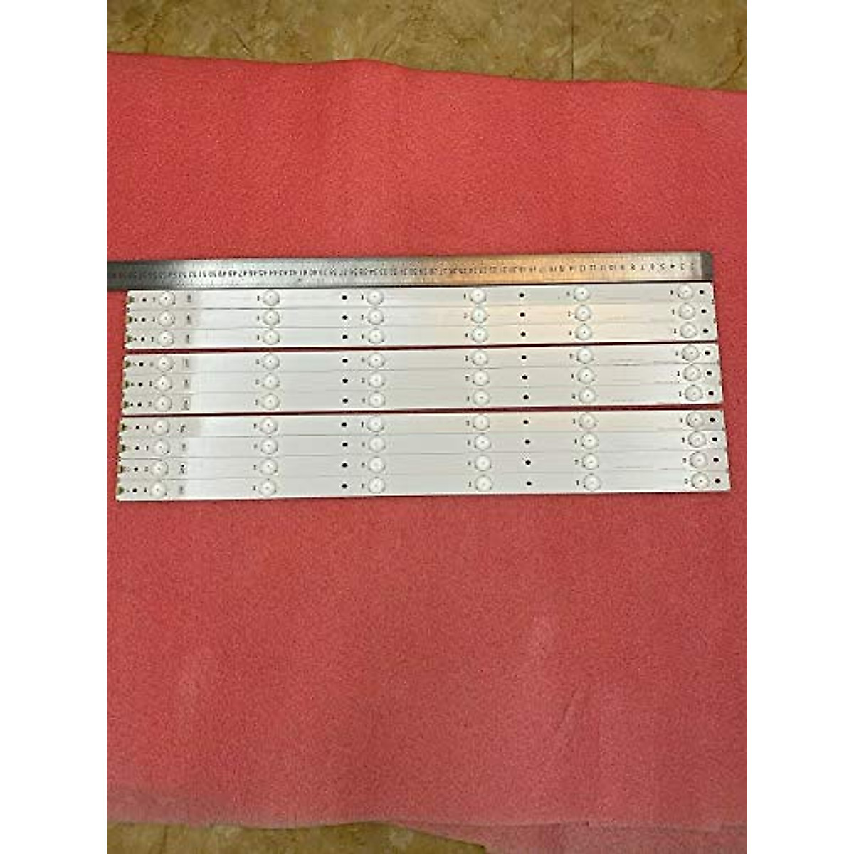 Strip for 10pcs LED Strip for Hisense UB55EC591 LC-55N6000U 55h7b 55h7b2 55h7c SVH550AF2