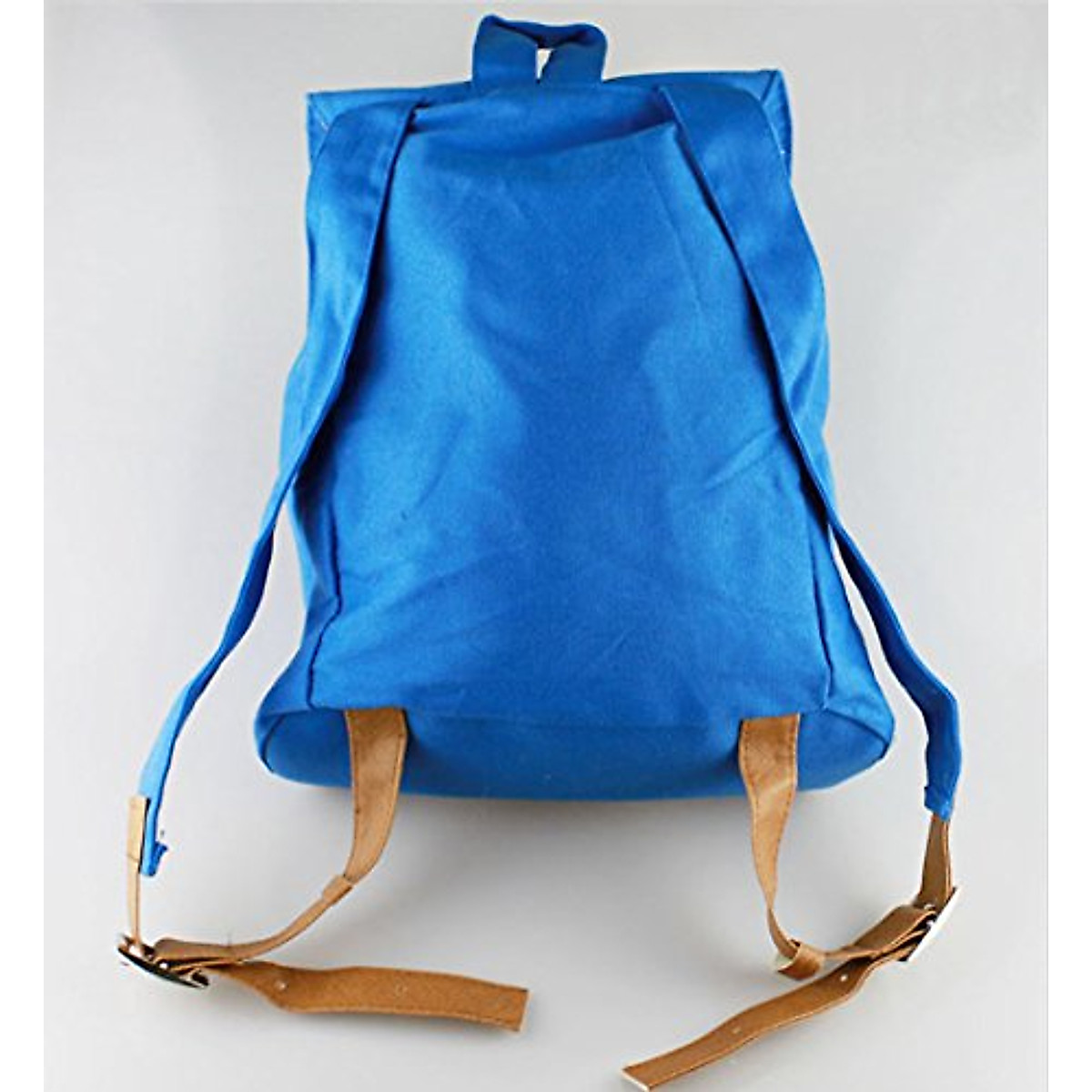 MIUNIKO Unisex Anime Cosplay Tony Chopper Blue Canvas School Backpack One Piece Shoulder Bag