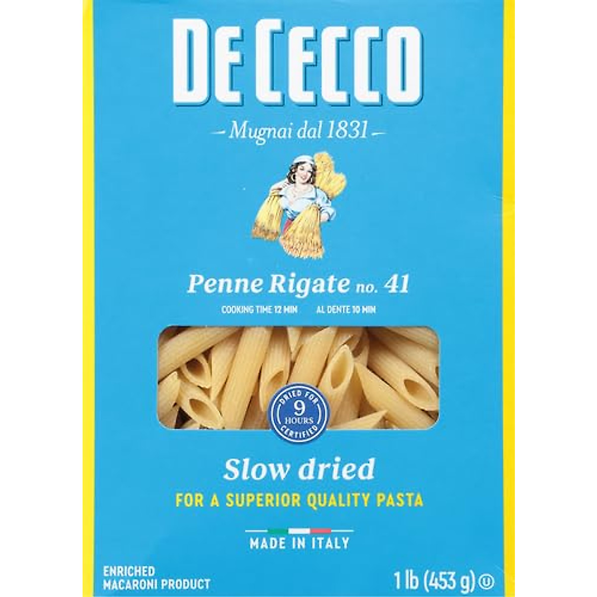 De Cecco Penne Rigate Pasta, 16 Oz