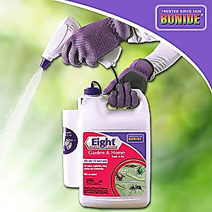 Bonide Eight Insect Control Garden & Home, 128 oz Ready-to-Use with Sprayer, Insecticide for Outdoors, Kills Beetles, Aphids, Ants