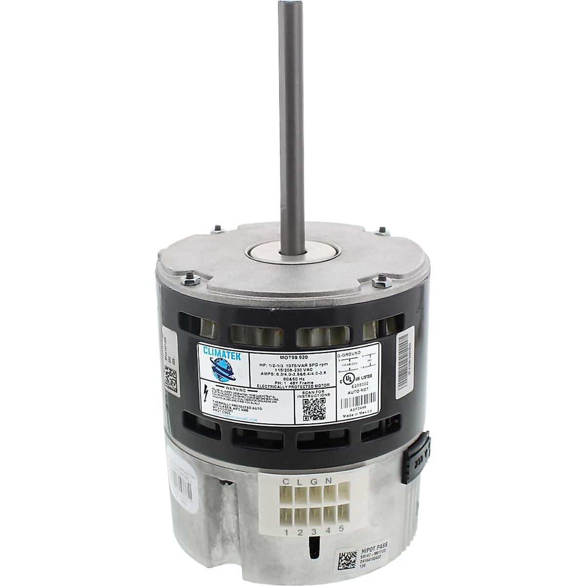 ClimaTek Furnace X13 Furnace Blower Motor and Module Fits Miller M0023904