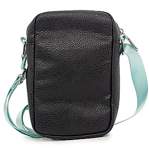 Disney Bag, Crossbody, Pixar, Lightyear Star Command XL 15 Spaceship Schematic, Black, Vegan Leather