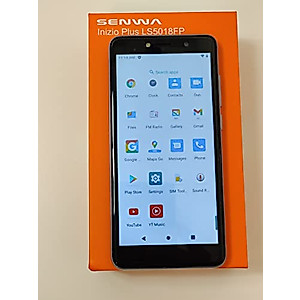 Senwa 2022 | Unlocked 4G LTE Smartphone | 5" HD Display | Finger Print | Android 11| ATT TMobile Speed Talk