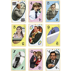 Mattel Games ​UNO The Office Card Game for Teens & Adults for Family or Game Night with Special Rule for 2-10 Players