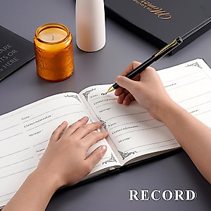 Funeral Guest Book For Memorial Service ,Funeral Sign In Book for guests,Hardcover Funeral Guest Books Celebration of Life,In Loving Memory Guest Sign In Book for Funeral,total 88 pages for 280 Guests