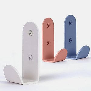 ARTiLETTO Stylish Wall Hooks Set: 3 Chic Single-Hook Decorative Coat Wall Mounts for Hanging Coats, Towels, Backpacks, Hats & Clothes, Hooks for Wall,Room Décor.