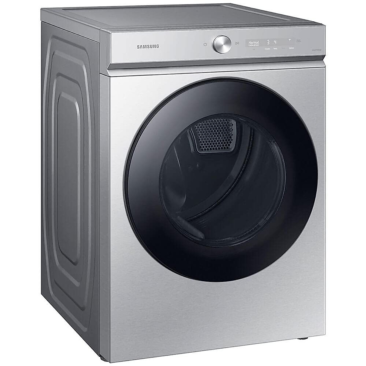 Samsung DVE53BB8700T 7.6 Cu. Ft. Bespoke Stainless Steel Ultra Capacity Smart Electric Dryer