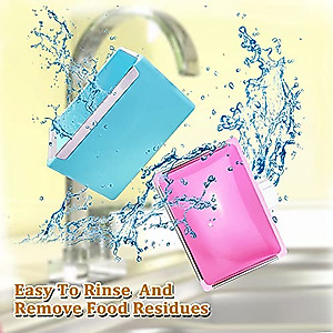 LLSPET Food and Water Bowl for Hamster/Rabbit/Chinchilla/Guinea Pig Other Small Pets,Rabbit Guinea Pig Hay Feeder,Made from Non-Toxic, BPA Free Plastic and Minimizing Waste and Mess