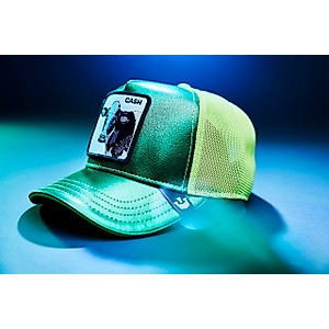 Goorin Bros. Men's The Farm Mesh Capsule Unisex Adjustable Trucker Cap, Green, One Size