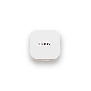 Coby True Wireless Earbuds |Bluetooth Ear Buds with Auto-Pairing | 22 Hours Play Time with Rechargeable Carry Case | Built-in Microphone | Touch Controls | Siri & Google Assistant Compatible