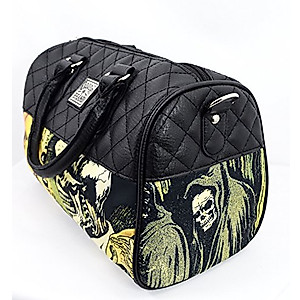 Liquor Brand Horror B Movie Cartoon Small Satchel Purse Crossbody bag