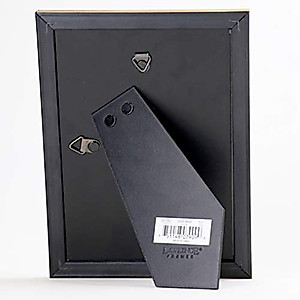 Lawrence Frames Classic Bead Picture Frame, 5x7, Gold