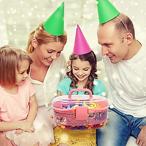 Pop Beads, Jewelry Making Kit for Girls, Art and Craft Toys Gift, DIY Bracelets Necklace Hairband and Rings Creativity Set for Kids Age 3 4 5 6 7 8 Year Old