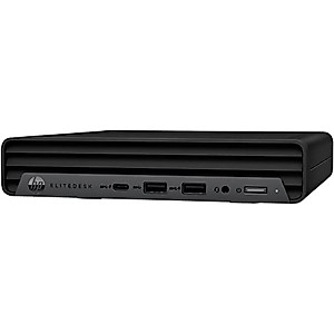 HP EliteDesk 800 G6 Desktop Mini Computer - 10th Gen Intel Core i5-10500T - 256 GB SSD - 8 GB RAM - Intel UHD Graphics 630 - Windows 10 Pro 64-Bit + Microfiber Screen Cleaning Cloth Bundle - New
