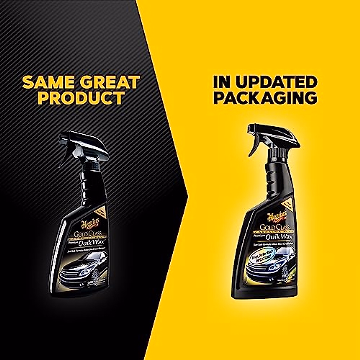 Meguiar's G7716 Gold Class Carnauba Plus Premium Quick Wax - 16 Oz Spray Bottle