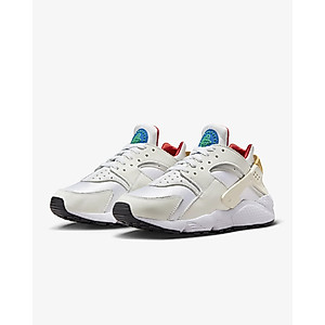 Women's AIR Huarache - Size 7 US - White/Green Topaz Gold