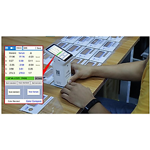 MeterTo Touch Screen Colorimeter LS173 Portable Color Meter Analyzer, Aperture: 8mm, D/8, CIE Lab, Luv, LCh, Yxy, CMYK, RGB, Hex, USB Software