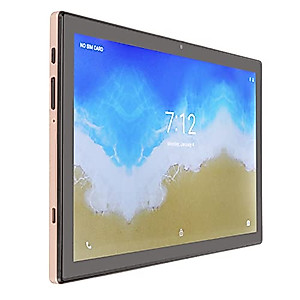 VINGVO 10.1 Inch Tablet, 8GB RAM 128GB ROM 5G WiFi 100‑240V 8 Core Tablet 5800mAh for Study (US Plug)