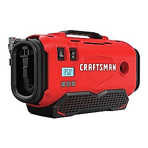CRAFTSMAN V20 Inflator, Tool Only (CMCE520B) , Red
