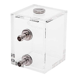 200ml Transparent Acrylic Water Cooling,Acrylic Computer Water CoolingTank,5mm Ultra-Quiet Faster Heat Dissipation Water Cooling Radiator,DIY Customization Water Cooled