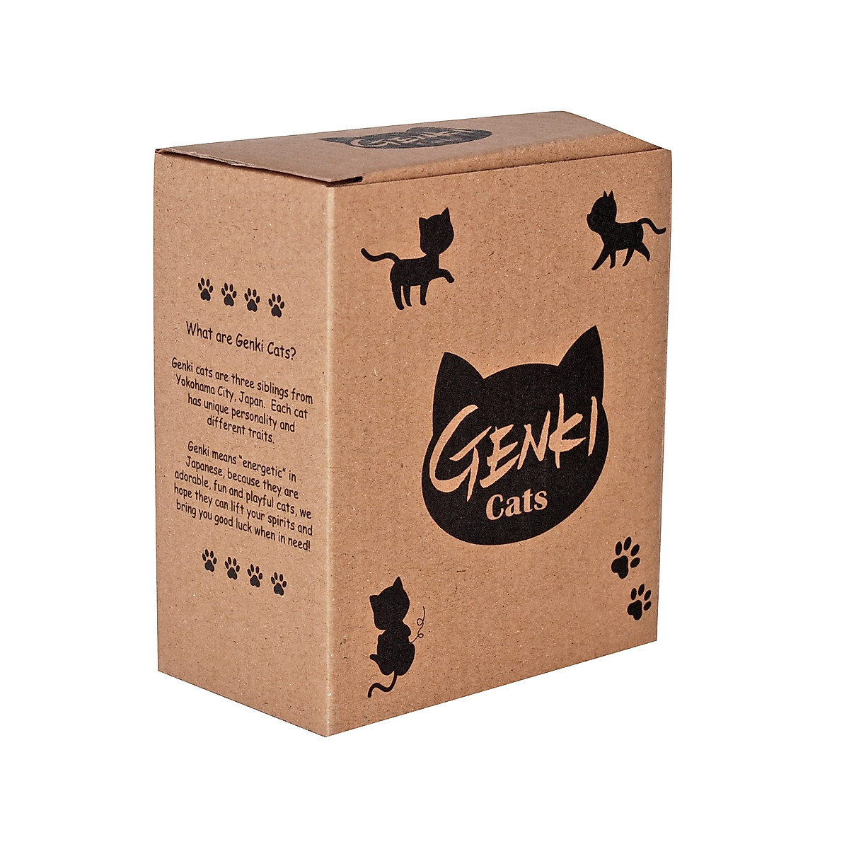 Fuji Merchandise Genki Cats Stackebale Coffee Cups With Handle 11 fl oz Kitten Neko Design (Runa)