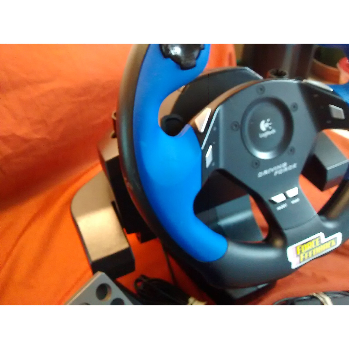 Logitech Driving Force Wheel for PlayStation 2