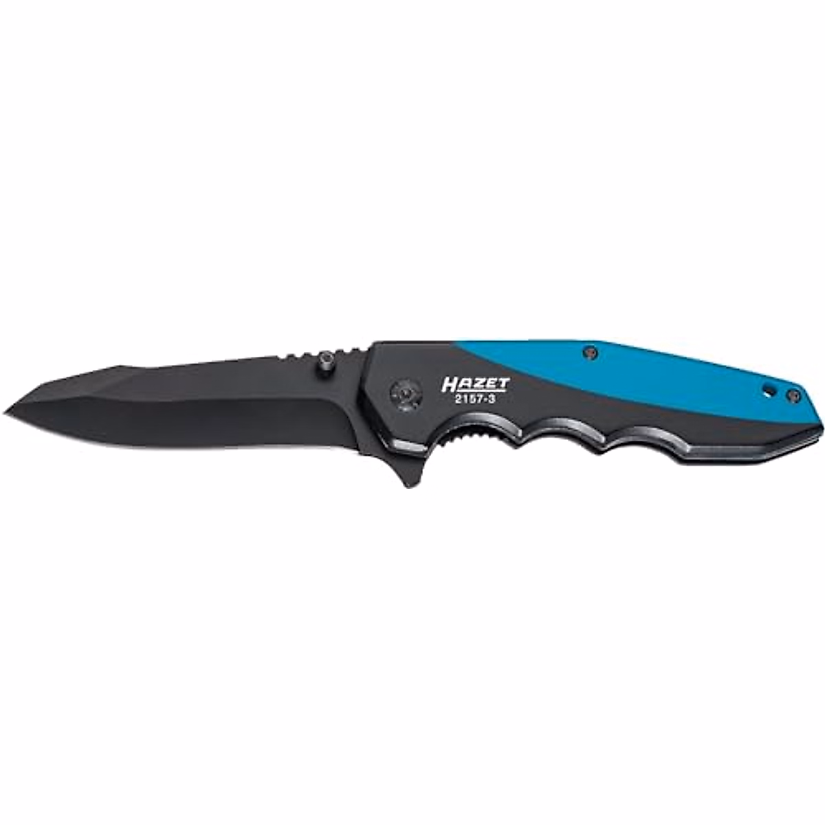 Hazet 2157-3 Pocket Knife with Aluminum Handle