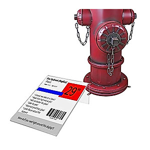 Universal 76850 Clear L-Style Freestanding Frame, 5 X 7 Insert, 3/Pack