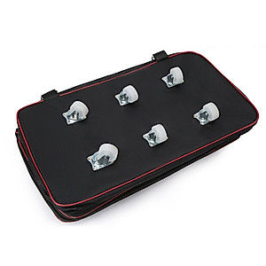 Radefasun Expandable Extra Large Travel Oxford Duffel Bag with Wheels Waterproof Lightweight Traveling Foldable Suitcase (Blue)