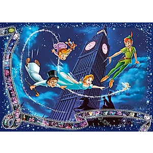 Ravensburger Disney Collector's Edition Peter Pan 1000 Piece Jigsaw Puzzle for Adults - Every Piece is Unique, Softclick Technology Means Pieces Fit Together Perfectly