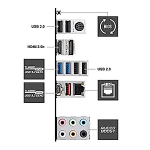 MSI Z590-A PRO ProSeries Motherboard (ATX, 11th/10th Gen Intel Core, LGA 1200 Socket, DDR4, PCIe 4, M.2 Slots, USB 3.2 Gen 2, 2.5G LAN, DP/HDMI)