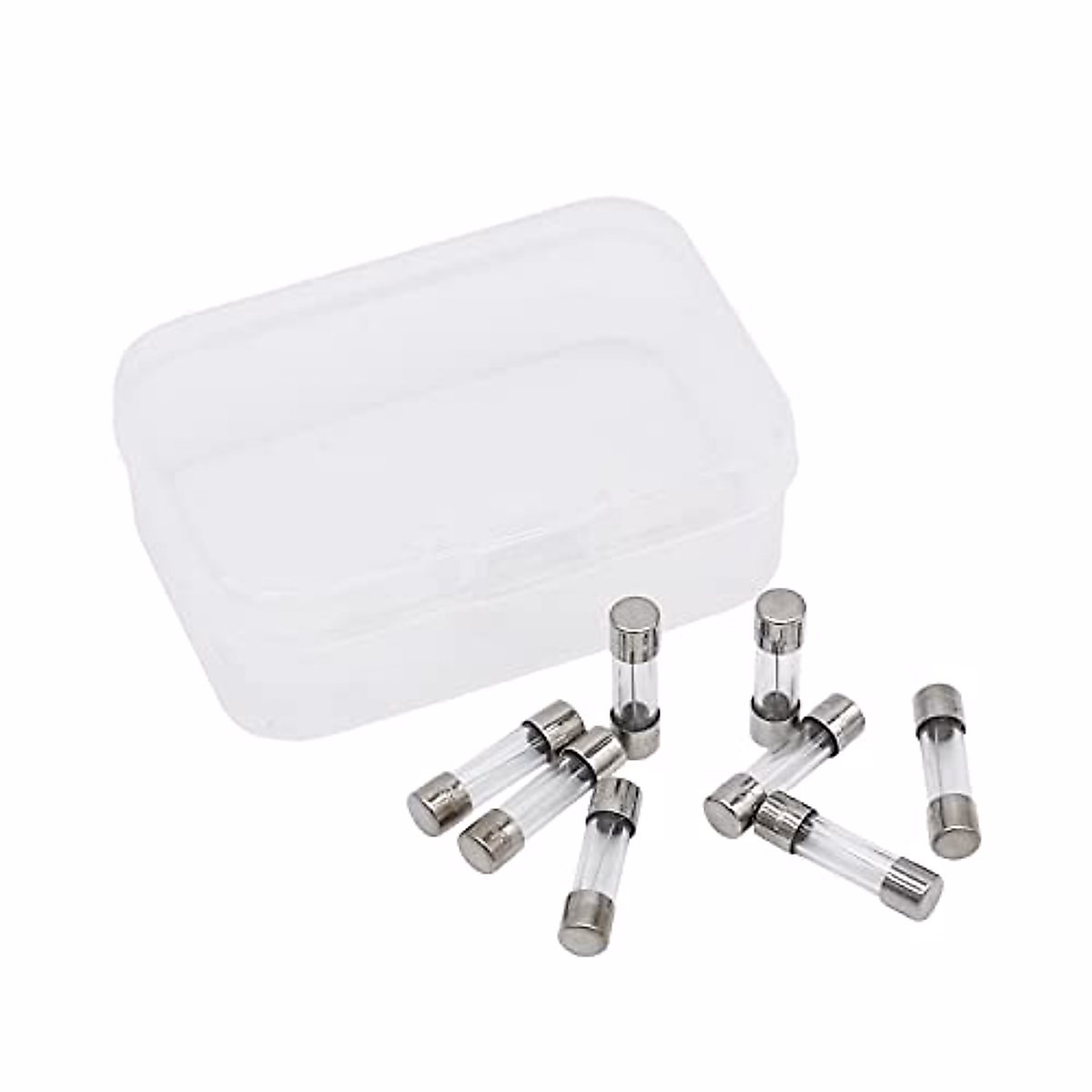 BBQ-PLUS T5AL250V Grill Fuses-8 Pcs Slow Blow Glass Fuses,Replacement Parts for Traeger, Pit Boss, Z Grills,Grilla Wood Pellet Grills