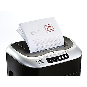 Dahle PaperSAFE 22080 Auto-Feed Paper Shredder, Oil Free, 80 Sheet Tray, Security Level P-4, Shreds CDs, Credit Cards & Paper Clips