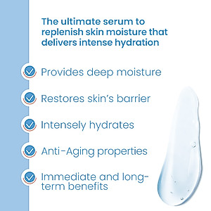 Pure Daily Care High Energy Hyaluronic Serum (1oz) - Hydrating Clinical Grade Hyaluronic Acid Serum