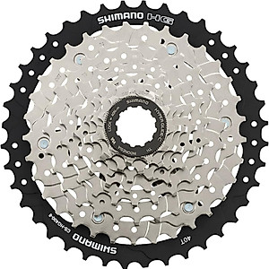 SHIMANO Unisex Cshg4008140 CS HG400 8 Speed Cassette 11 40T, Silver, 40 Teeth UK