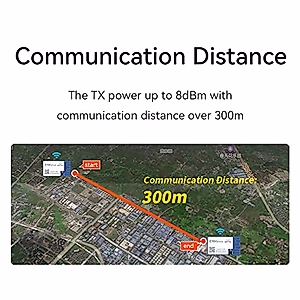 EBYTE BLUENRG355MC Blue-Tooth 5.1 SOC Module 8dBm Low Power Wireless Module Power E104-BT54S IPEX Stamp Hole Antenna Interface for Smart Home/Farm, Hotel Management, Industrial Manufaturing
