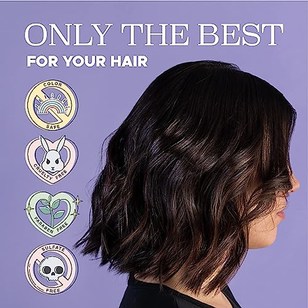 Luseta Biotin Shampoo and Conditioner for HairGrowth - Thickening Shampoo for Thinning Hair andHair Loss - Infused with Argan Oil to Repair DamagedDry Hair - Sulfate Free Paraben Free-2 x 16.9 fl oz