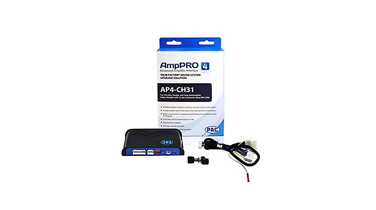PAC AmpPRO AP4-CH31: Amp Replacement for Chrysler/Dodge/Maserati