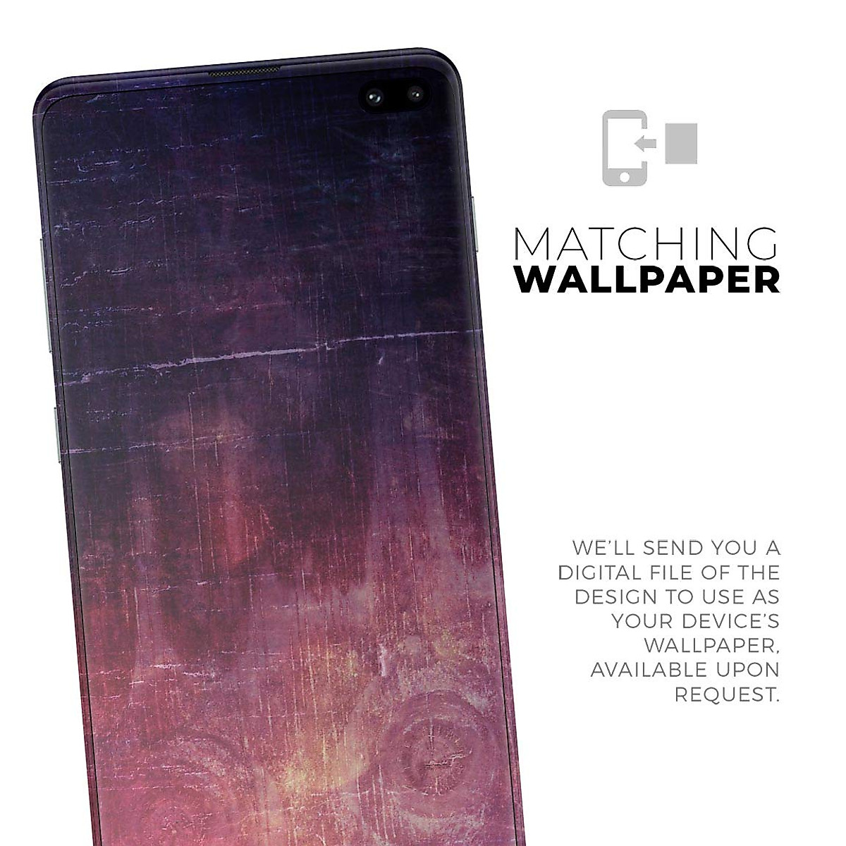 DesignSkinz Abstract Fire & Ice V6 Protective Vinyl Decal Wrap Skin Cover Compatible with The Samsung Galaxy S20 (Screen Trim & Back Glass Skin)