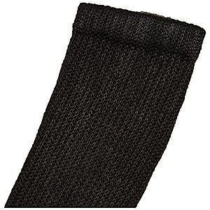 thorlos mens Wgx Max Cushion Work Crew Hiking Socks, Black, X-Large US