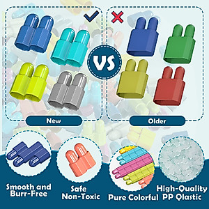 KlayBear 320 Pieces Building Blocks Sets for Kids, STEM Building Toys for Kids Ages 6-8-12, Learning & Educational Toys Gifts for Boys Girls, Kid Brain Development Preschool Kindergarten Sensory Toys